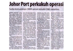 Johor Port - Johor Port perkukuh operasi